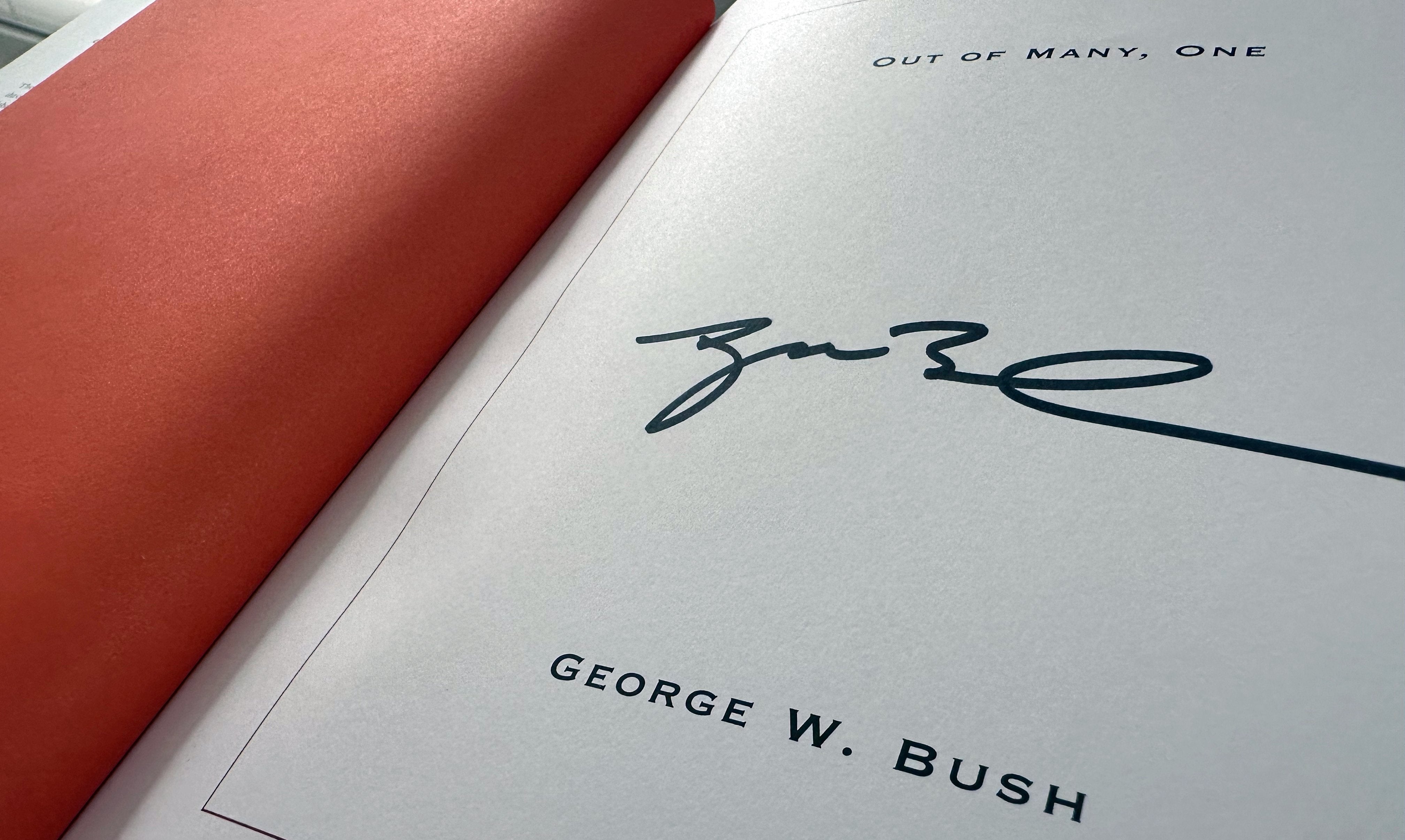 Order Books - Autographed Online | George W. Bush Presidential Center