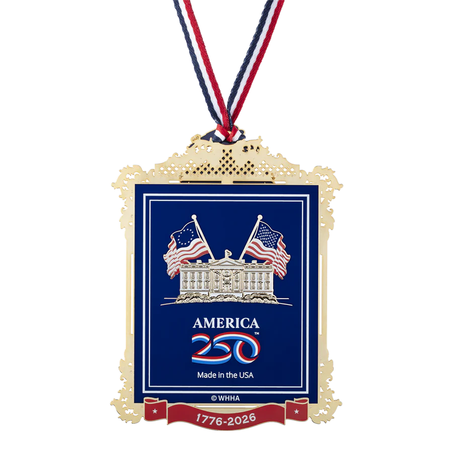 Official 2026 White House Christmas Ornament Only 26 95 George W